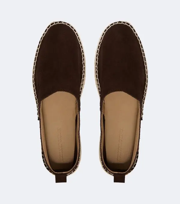 Frescobol Carioca Helio Suede Espadrilles - Brown