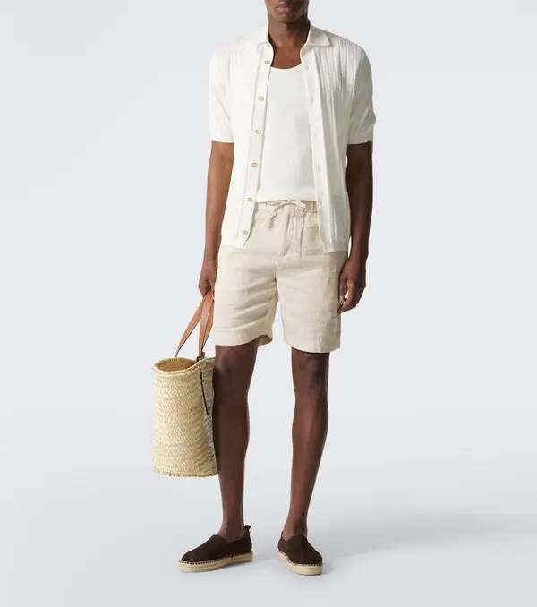 Frescobol Carioca Helio Suede Espadrilles - Brown
