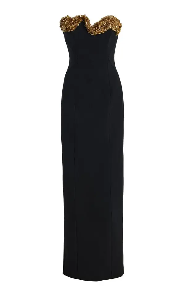 Rachel Gilbert Lucca Beaded Gown