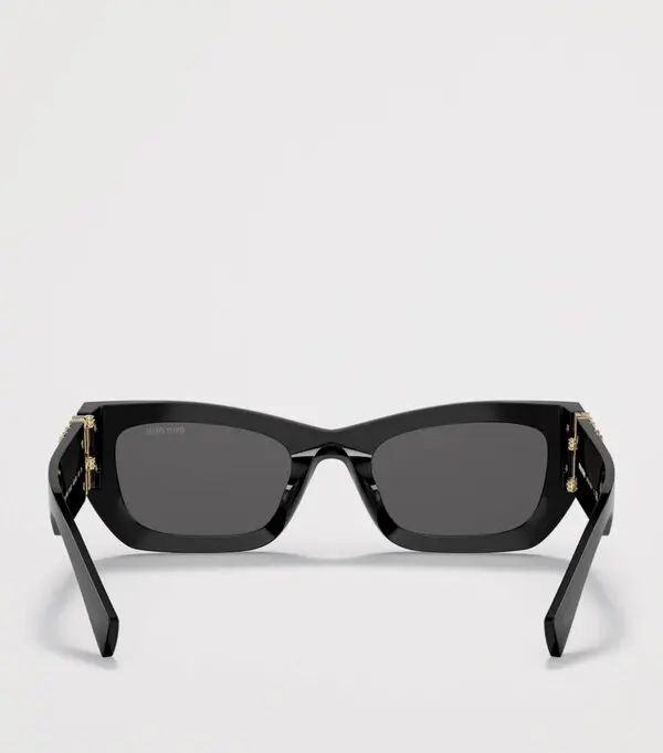 Miu Miu Acetate Rectangle Sunglasses