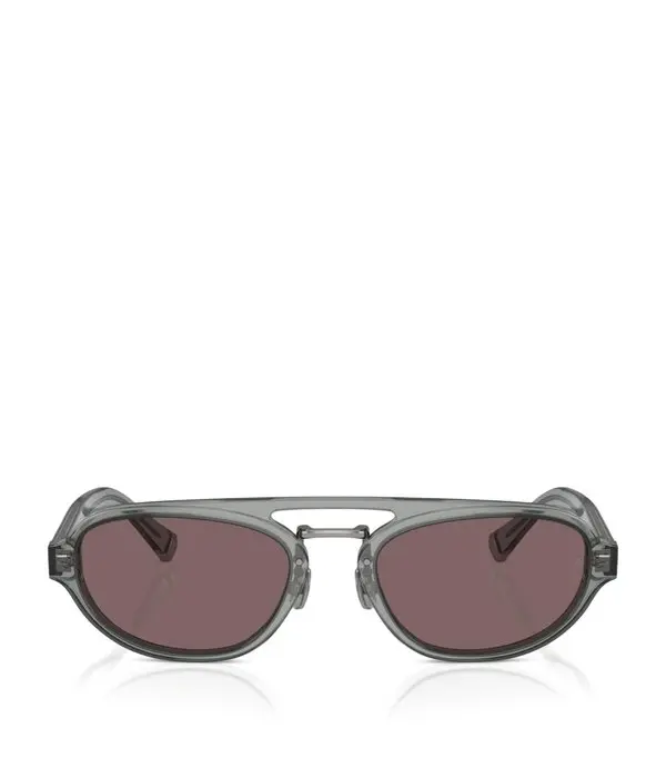 Brunello Cucinelli Aviator Sunglasses - Grey