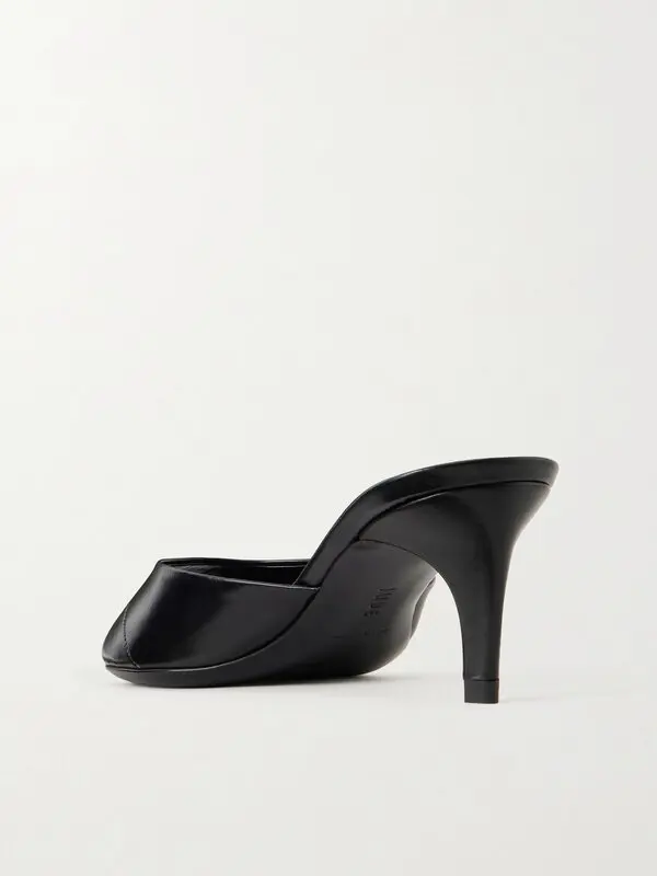 JUDE Cave Leather Mules
