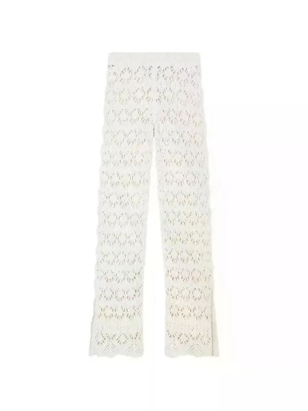 Alanui Lagoon Romance Trousers - Neutrals
