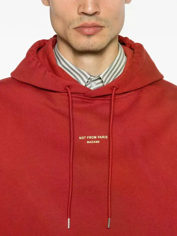 Drole De Monsieur Slogan Hoodie