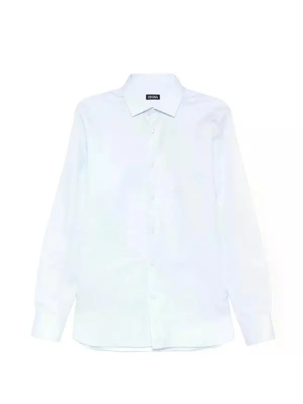Zegna Buttoned Shirt - Blue