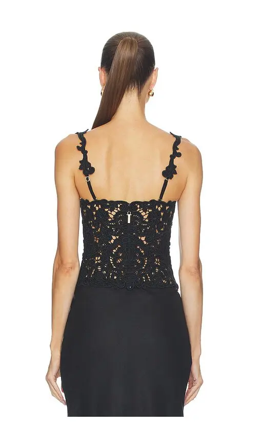Cult Gaia Zaire Top - Black