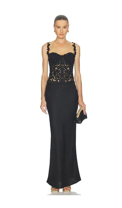Cult Gaia Zaire Top - Black