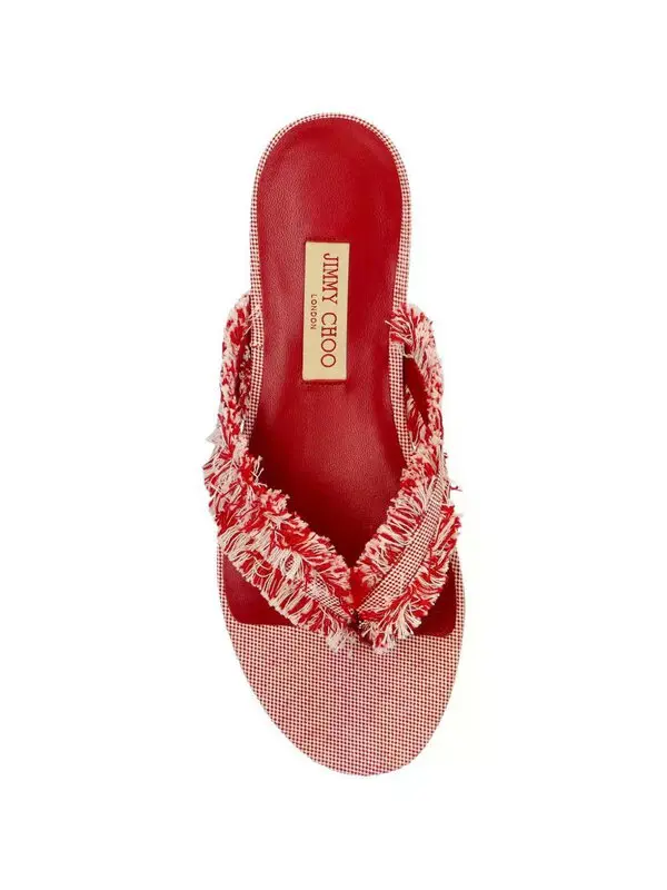 JIMMY CHOO Bay Flat Sandals