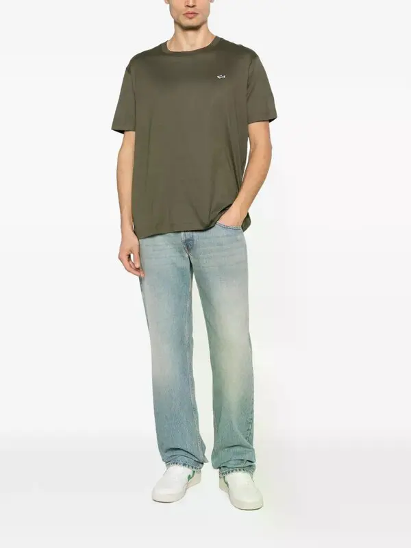 Paul & Shark Logo-detail T-shirt - Green