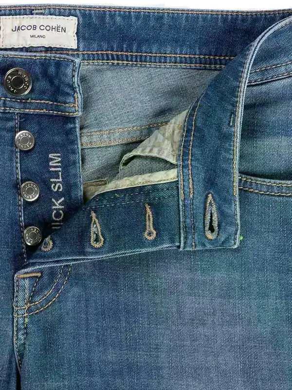 Jacob Cohen Nick Slim Denim Jeans - Blue