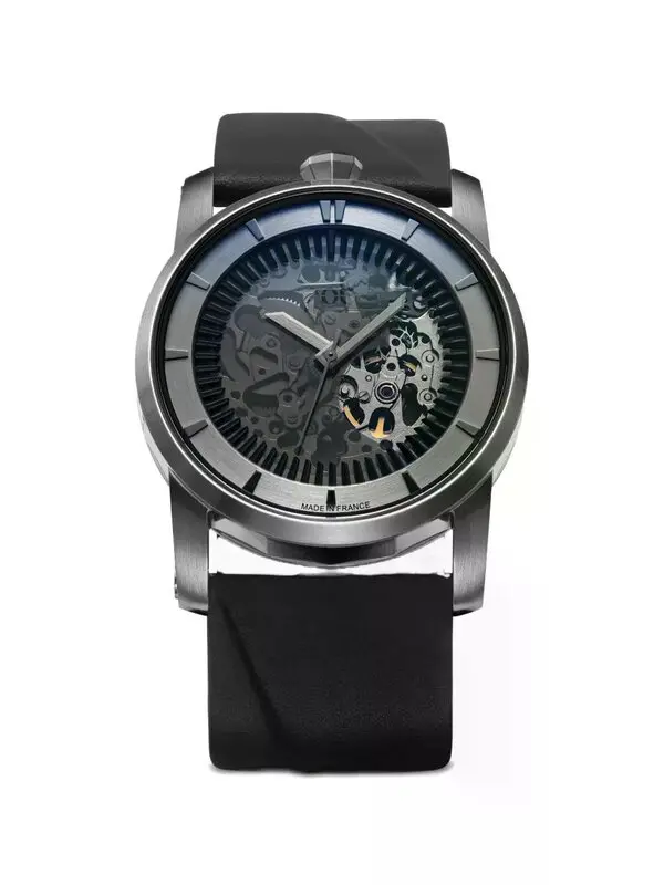FOB PARIS 36mm Eclipse Automatic Strap Watch - Grey