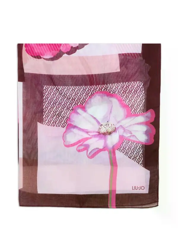 Liu Jo Floral-print Scarf