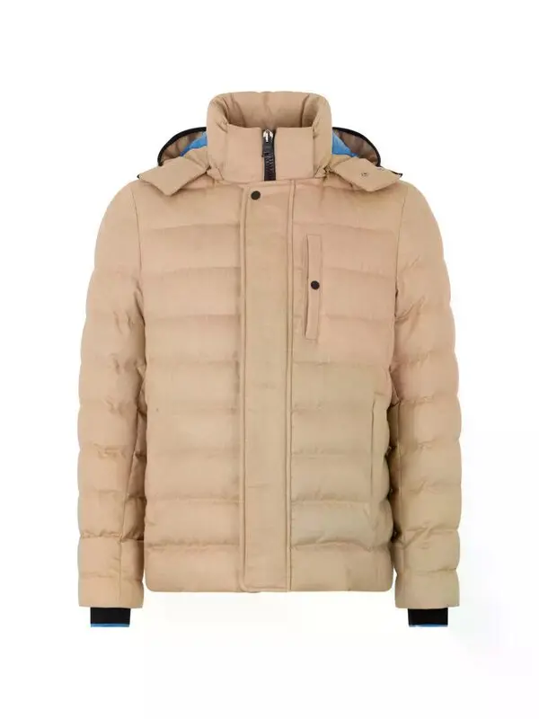 Herno Padded Hooded Jacket - Neutrals