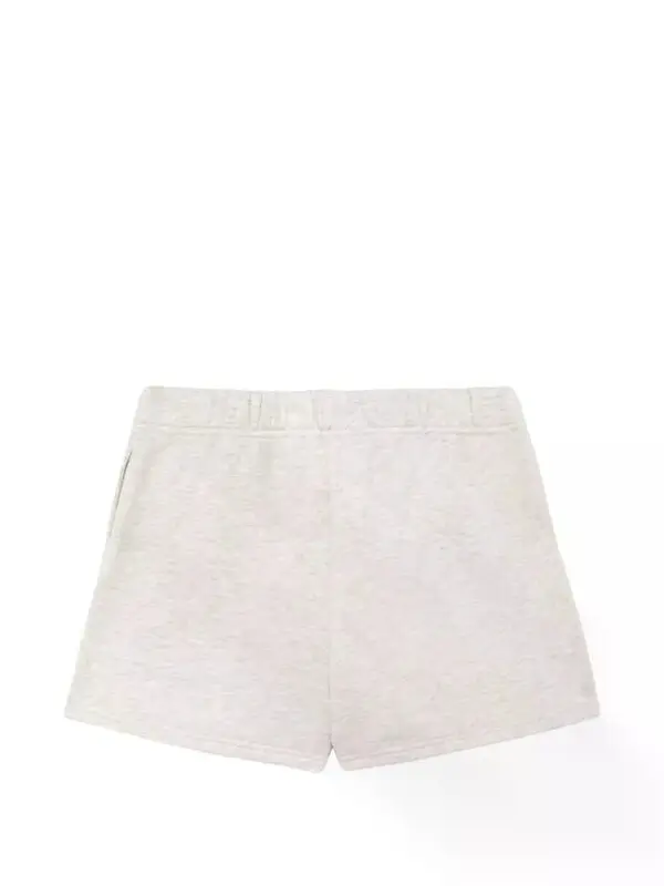 AUTRY Embroidered Logo Drawstring Shorts - Grey