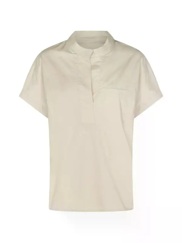 NINE:INTHE:MORNING Sand Breast Pocket Short Sleeve T-shirt - Neutrals