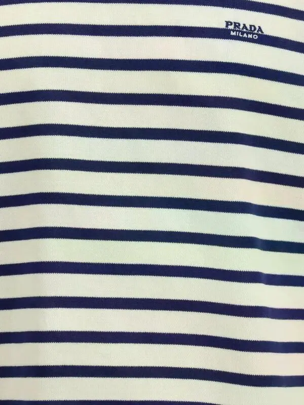 Prada Striped Knit T-shirt