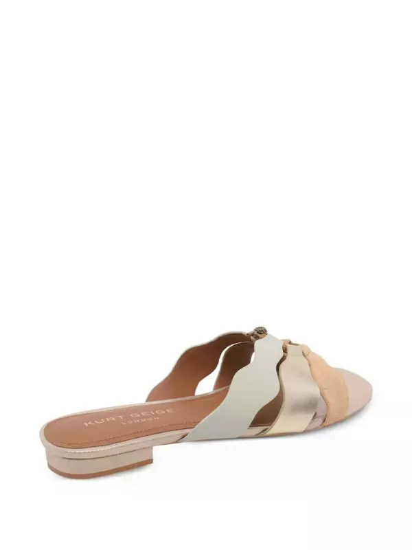 Kurt Geiger Sun Wave Ring-detail Sandals