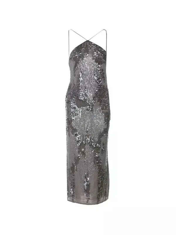 Patrizia Pepe Sequin Maxi Dress