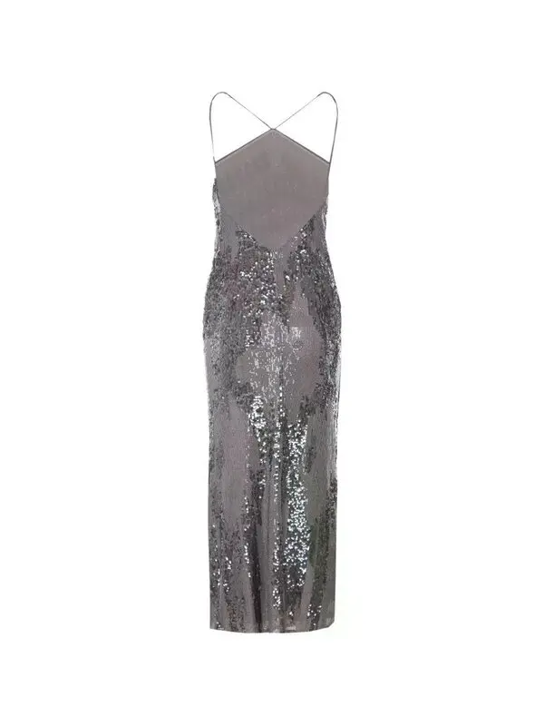 Patrizia Pepe Sequin Maxi Dress