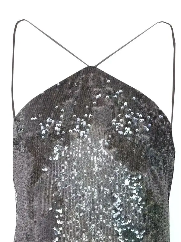 Patrizia Pepe Sequin Maxi Dress