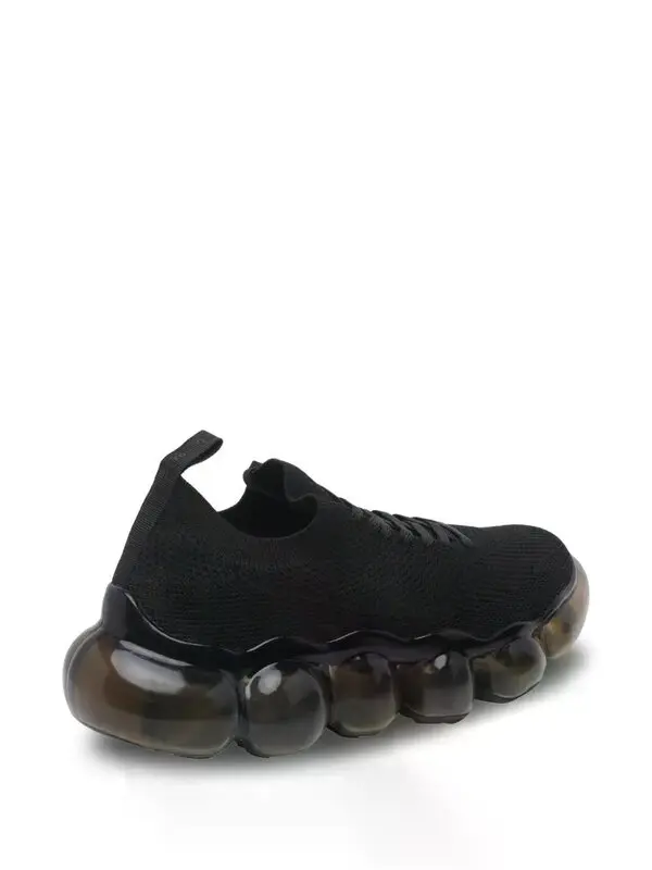 GROUNDS Lace-up Round-toe Sneakers