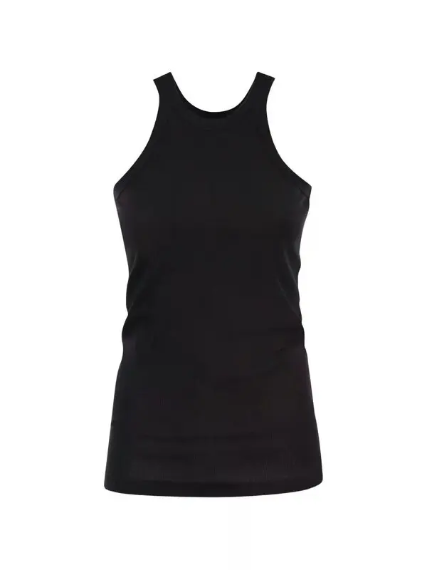 Sportmax Ribbed Knit Racerback Tank Top