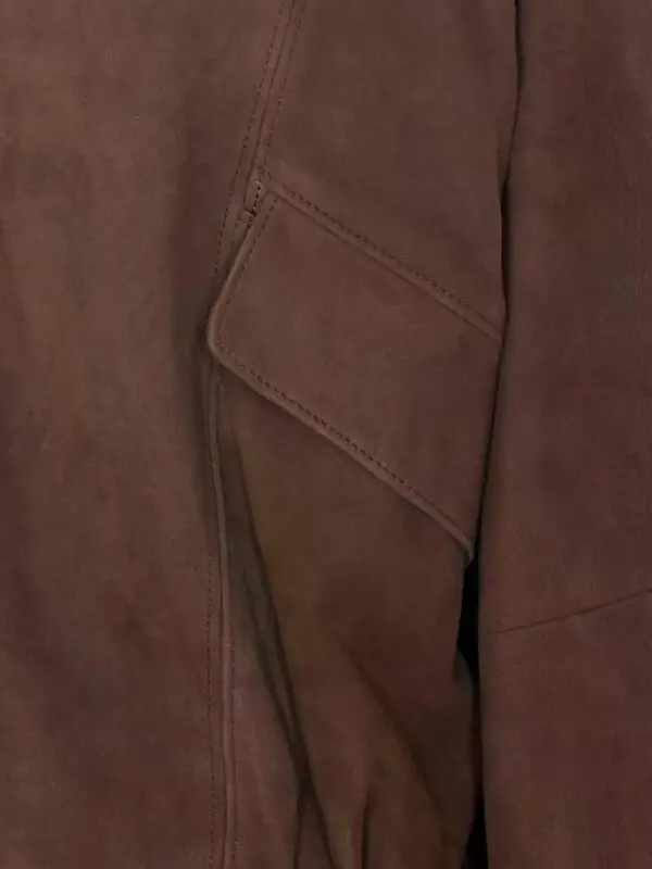 Auralee Suede Button-up Jacket