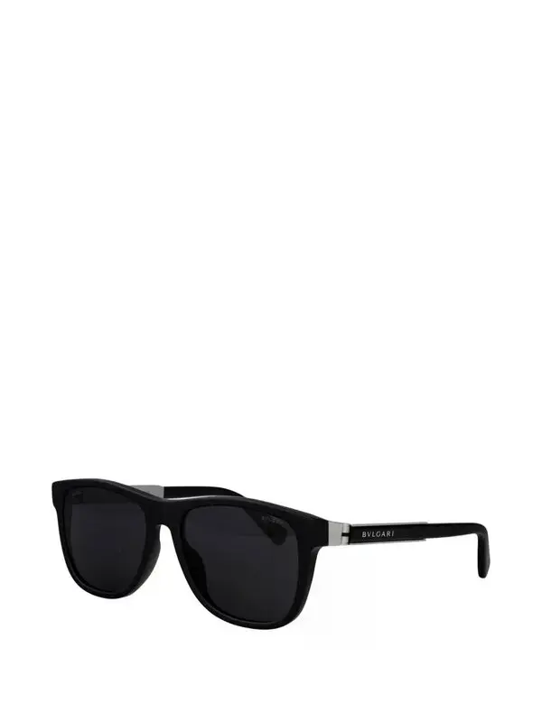 BVLGARI Square Aluminium Sunglasses