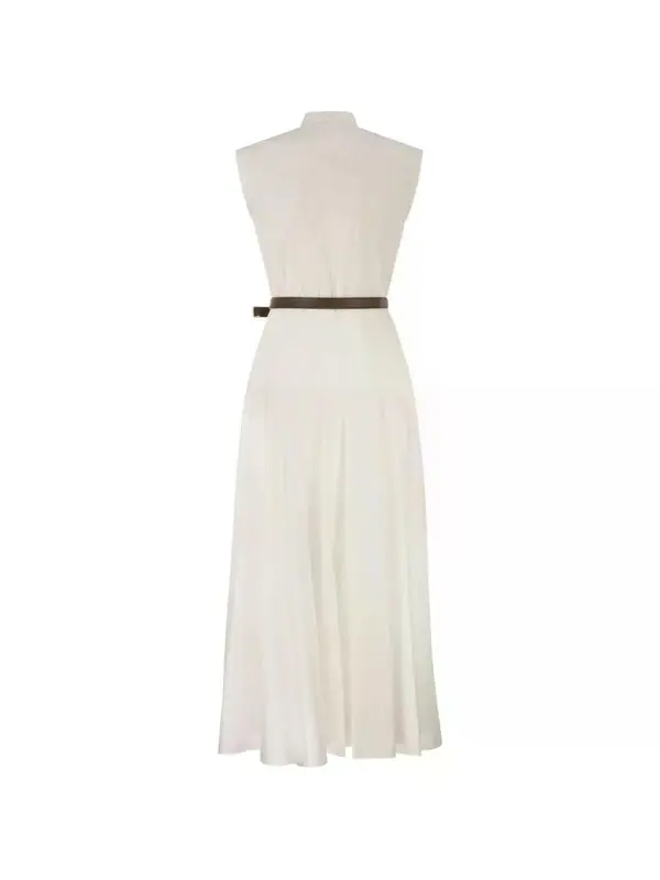 Max Mara Belted Maxi Dress