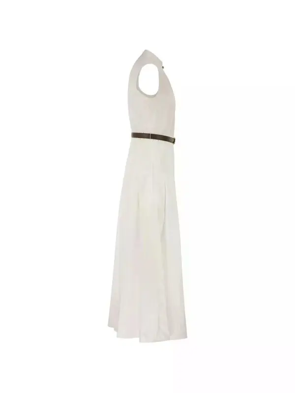 Max Mara Belted Maxi Dress