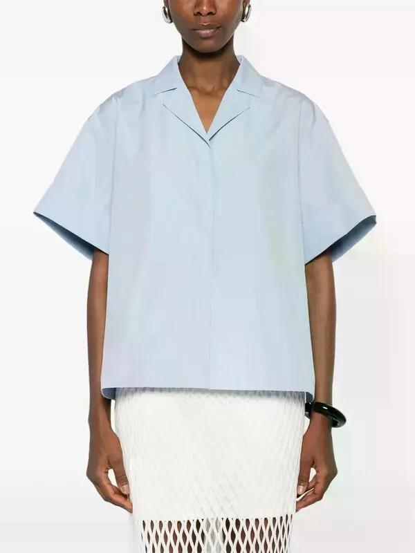 JIL SANDER Boxy Fit Cotton Shirt