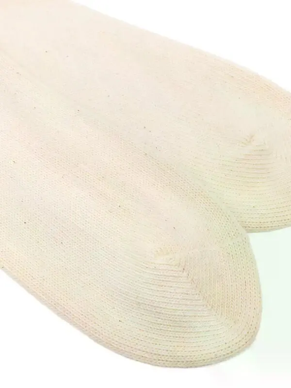 Anonymous Ism Ribbed Crew Socks With Stripe Detail