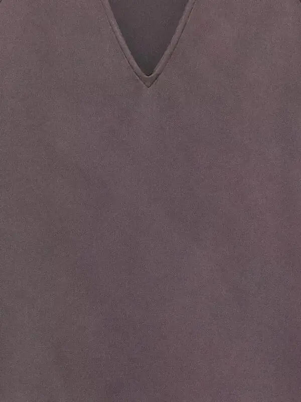 Antonelli Firenze V-neck Sleeveless Top - Grey