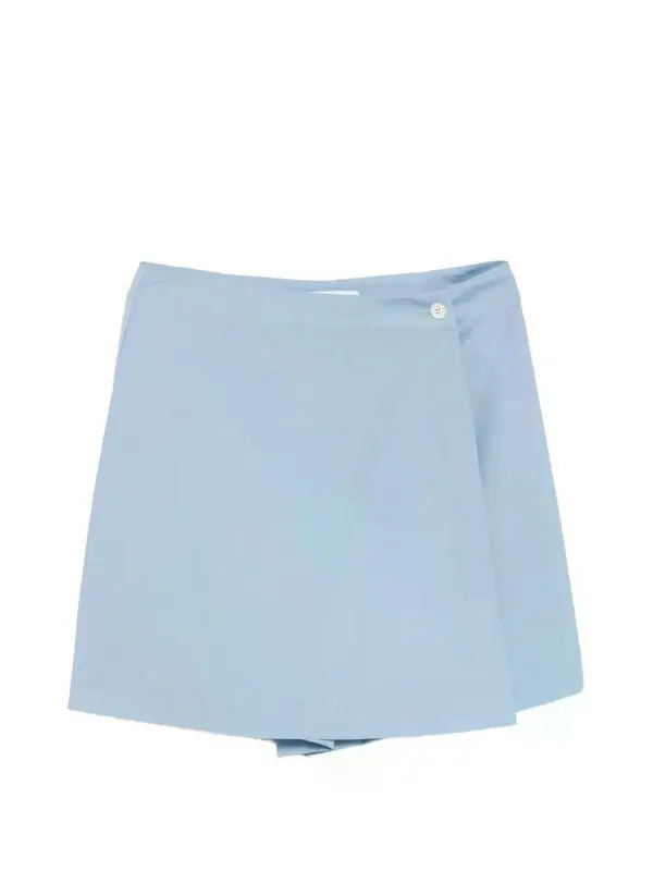 MANUEL RITZ Wrap Button Skirt