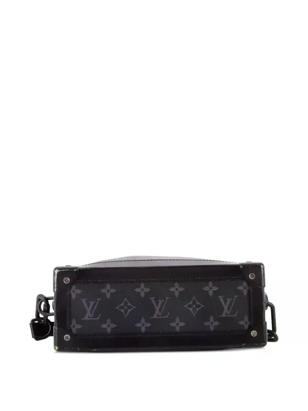 LOUIS VUITTON Soft Trunk Bag Monogram Eclipse Canvas Shoulder Bag
