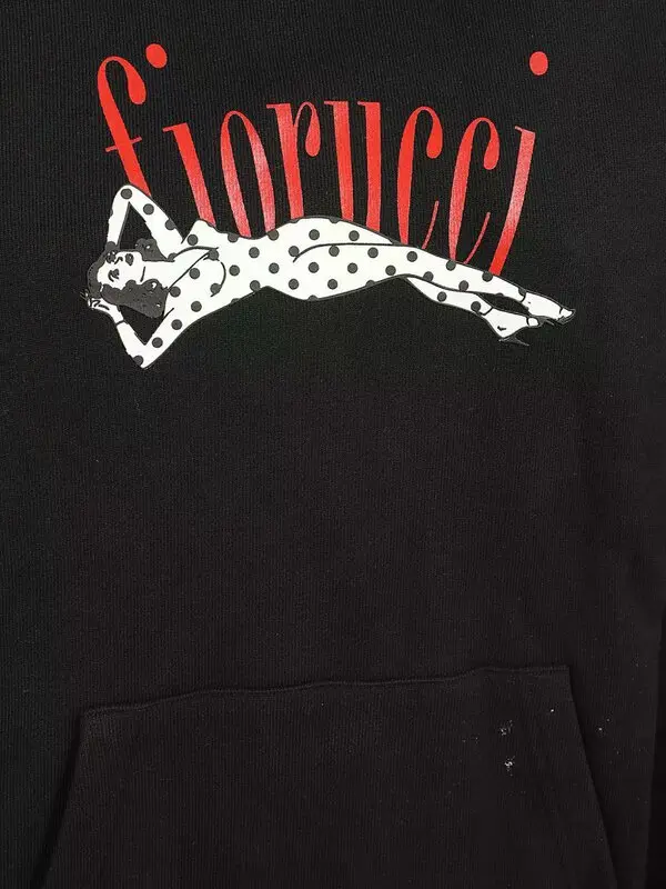 Fiorucci Graphic Print Hoodie