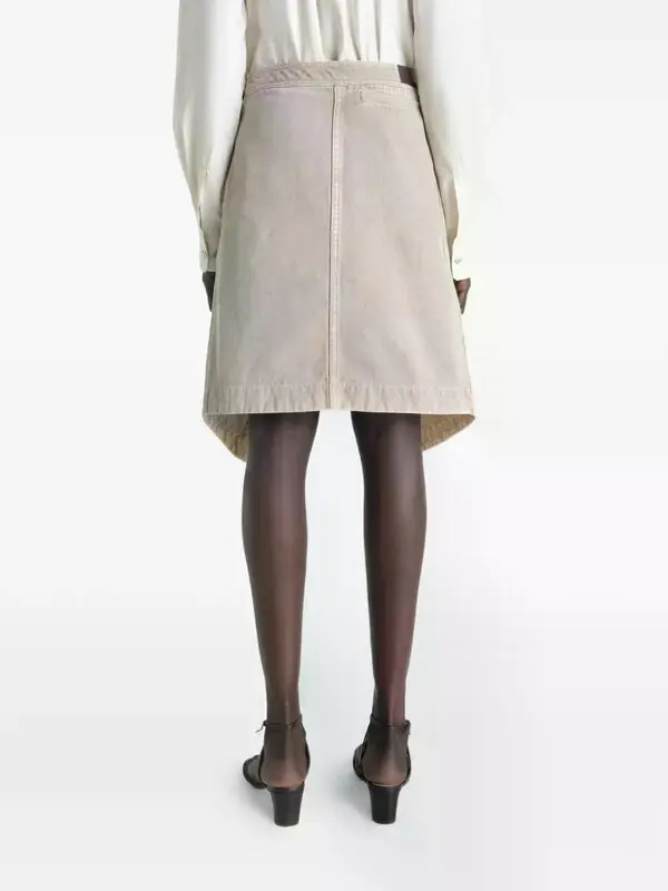 LEMAIRE Asymmetrical Mini Skirt