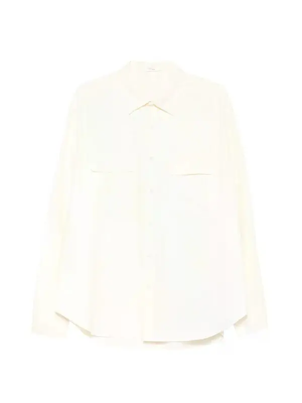 THE ROW Piou Pocket Shirt - Neutrals