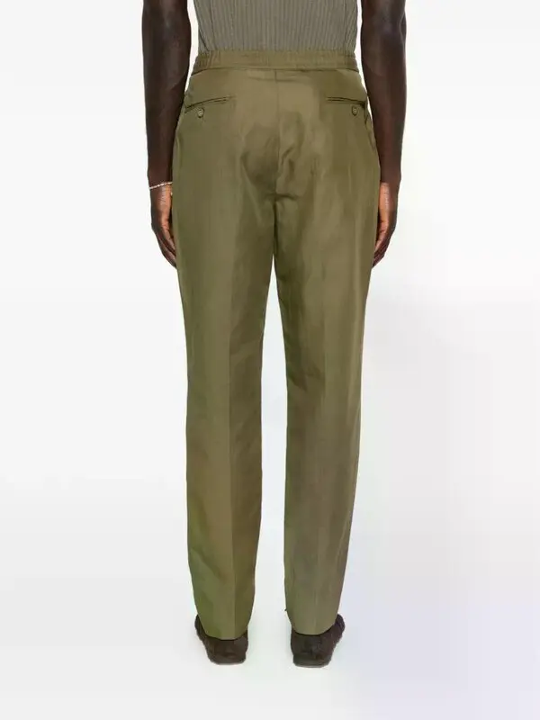 Officine Générale Pleated Front Trousers