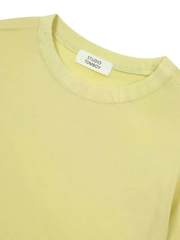 STUDIO TOMBOY Back Print T-shirt - Yellow