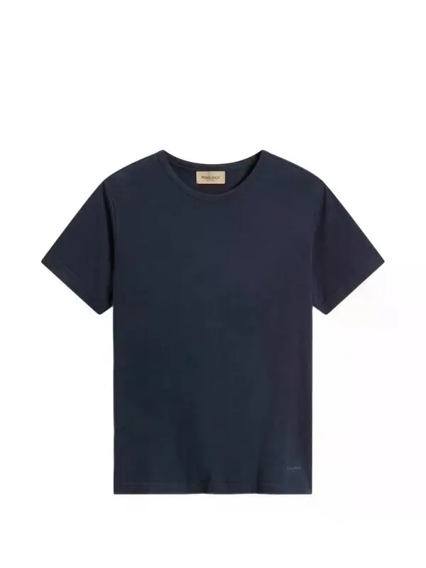 Woolrich Crew Neck Logo T-shirt - Blue