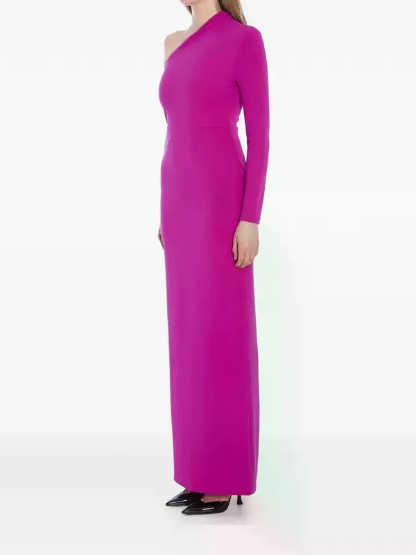 Solace London Joana One-shoulder Maxi Dress - Pink