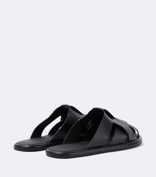 Giorgio Armani Leather Sandals