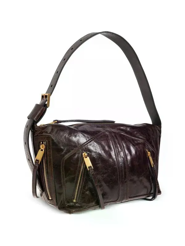 ALLSAINTS Leather Shoulder Bag - Brown