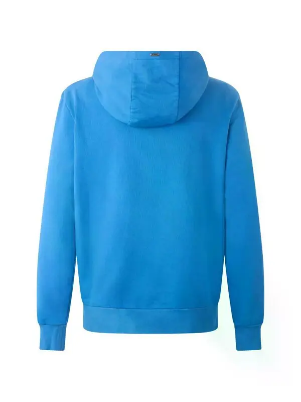 Herno Long-sleeved Hoodie - Blue