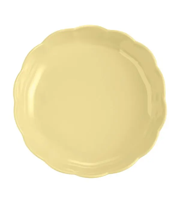 EMILE HENRY Ceramic Madeleine Round Dish - Yellow