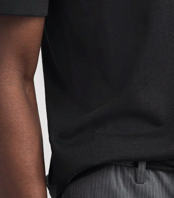 Simkhai Silk-blend Duke T-shirt - Black