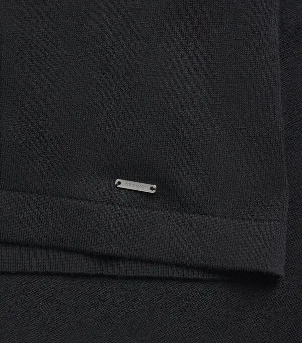 Simkhai Silk-blend Duke T-shirt - Black