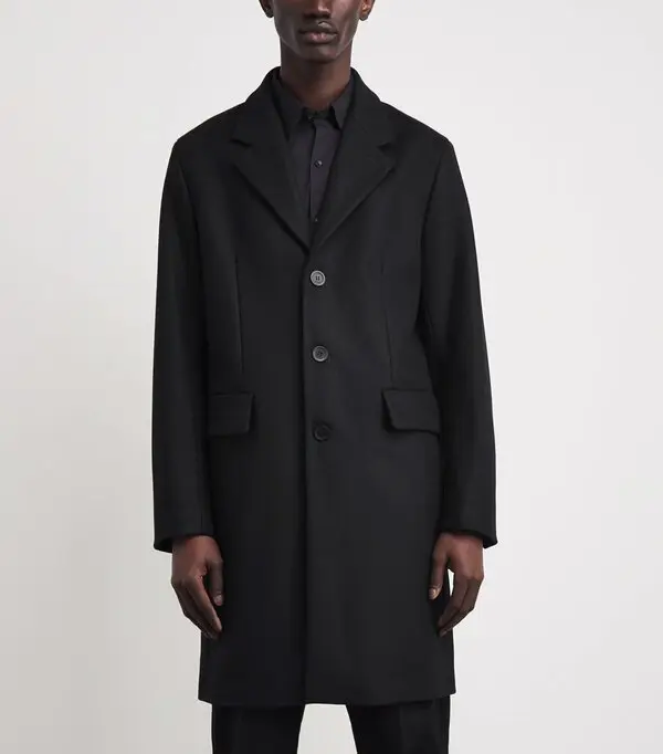Sandro Wool-blend Tailored Coat