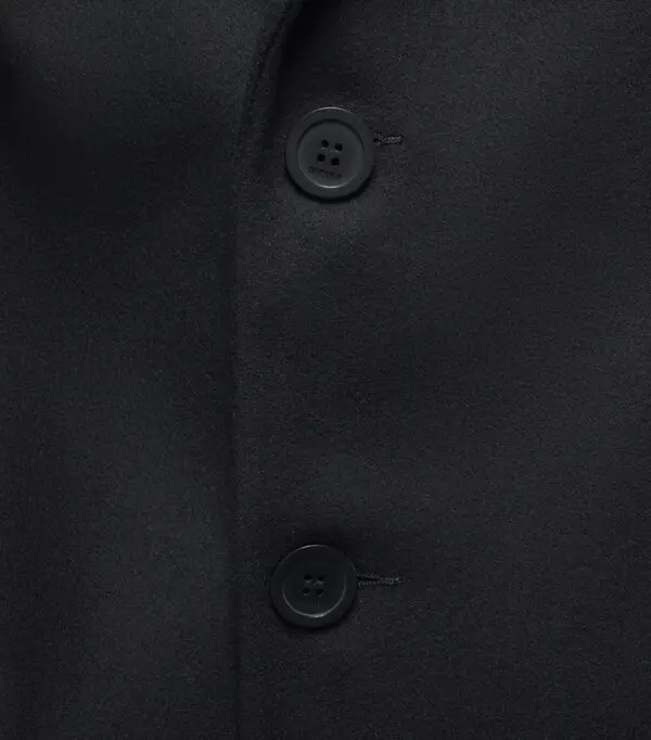 Sandro Wool-blend Tailored Coat